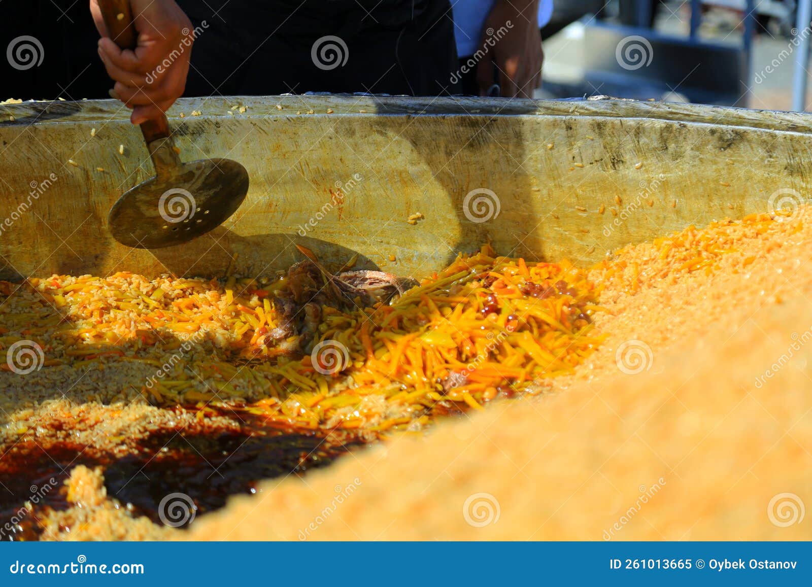 Plov is ready stock image. Image of azerbaycan, uzbek - 261013665