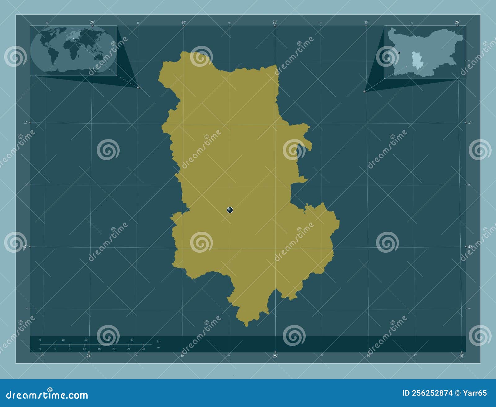 Plovdiv, Bulgaria. Solid. Capital Stock Illustration - Illustration of ...