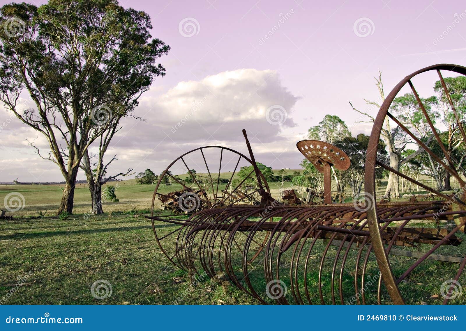 Plow in the paddock stock photo. Image of plow, forgotten - 2469810