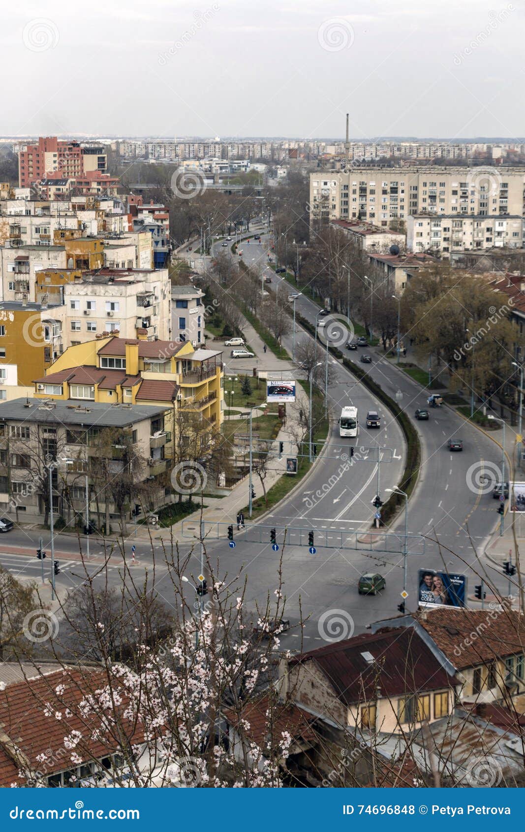 Plowdiw, Bulgarien redaktionelles stockfoto. Bild von stadt - 74696848