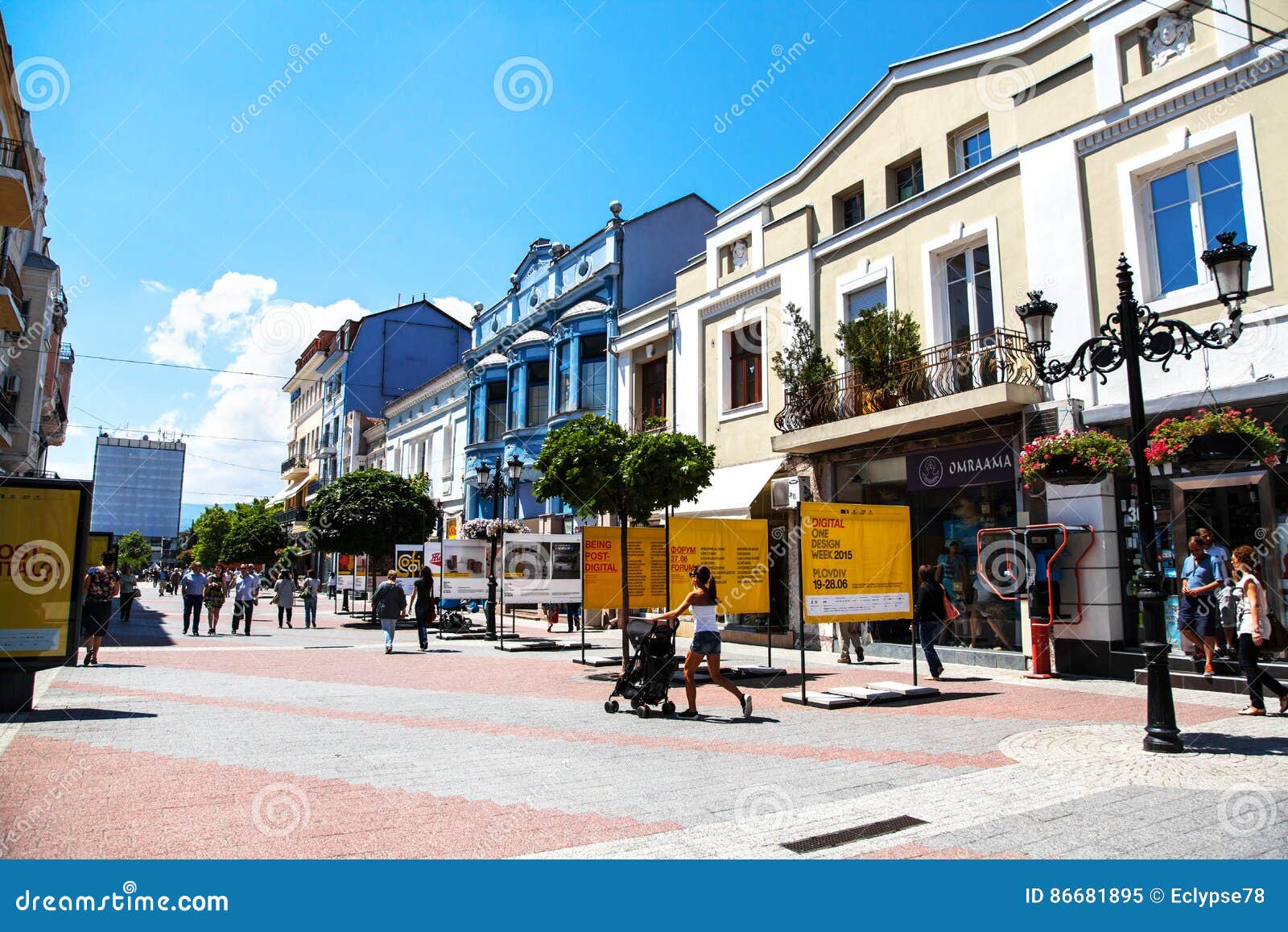 Plowdiw, Bulgarien redaktionelles bild. Bild von bulgarisch - 86681895