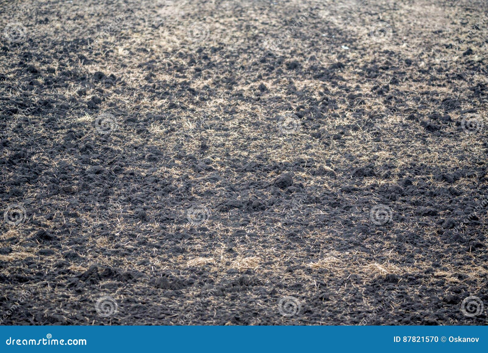 Plowed Soil for Key Farming Stock Photo - Image of backgrounds, mineral ...