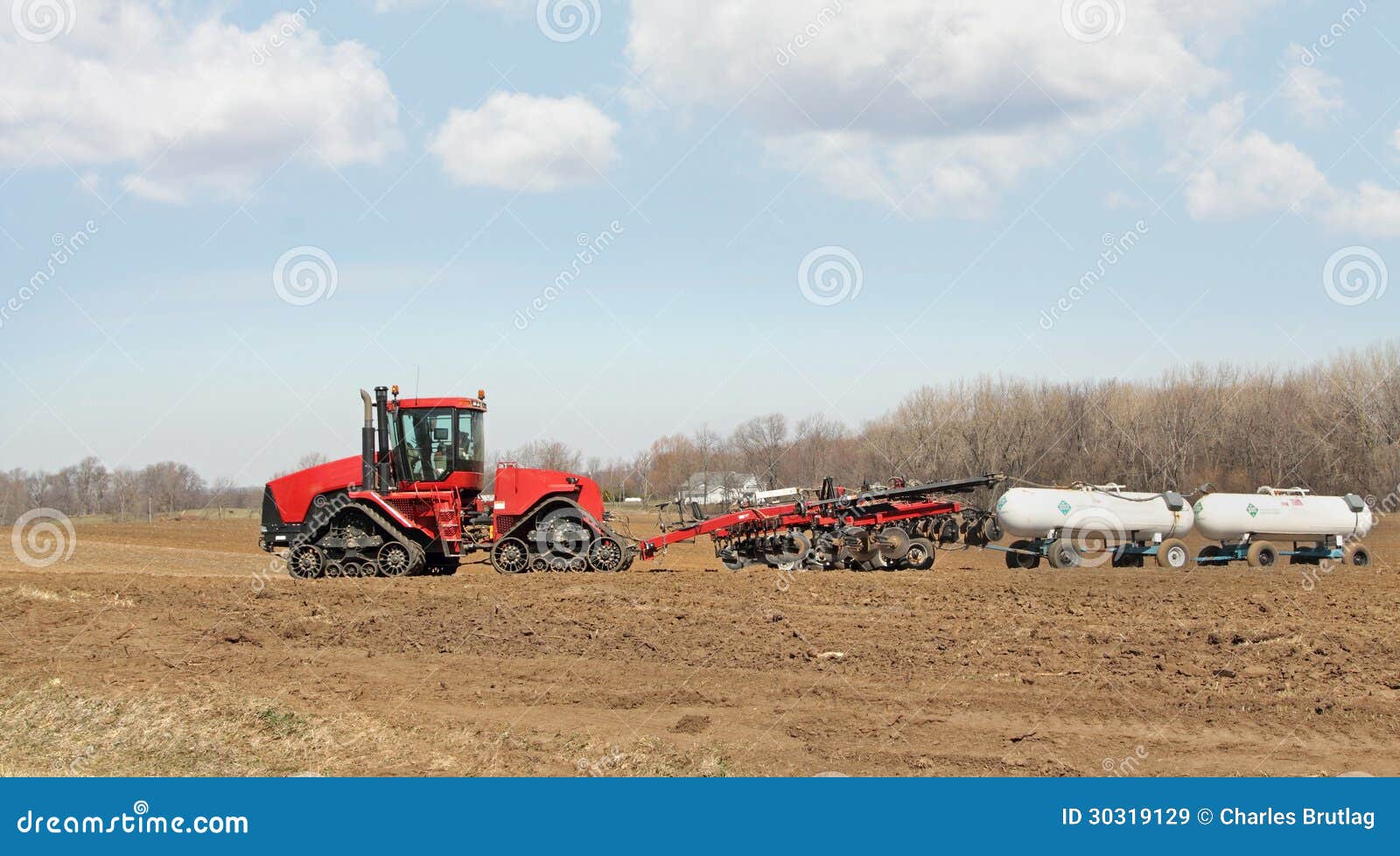 Plowing and Fertilizing stock image. Image of tank, nurse - 30319129