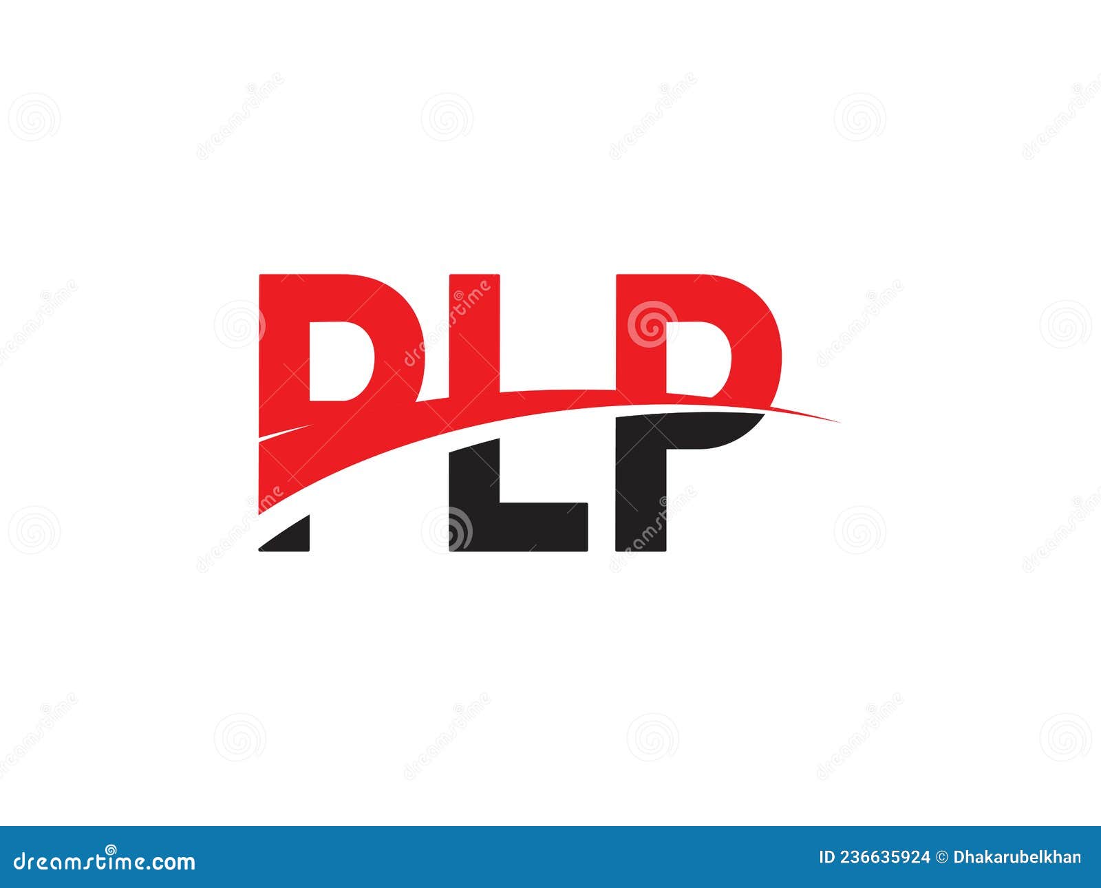 PLP Letter Initial Logo Design Vector Illustration Stock Vector ...
