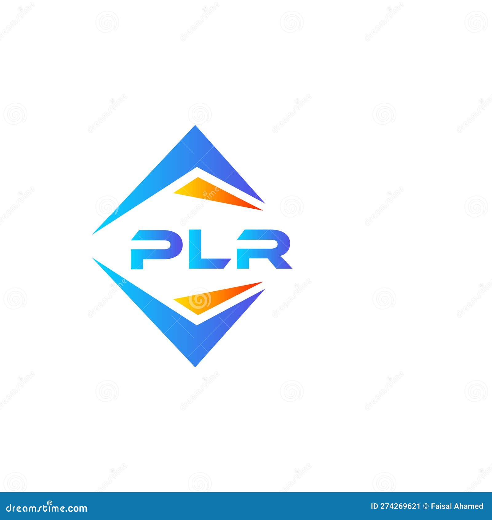 PLR Abstract Technology Logo Design on White Background. PLR Creative ...