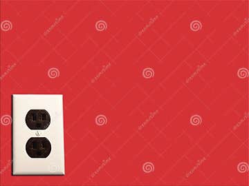 Plug it in! stock image. Image of electricity, color, colour - 100441