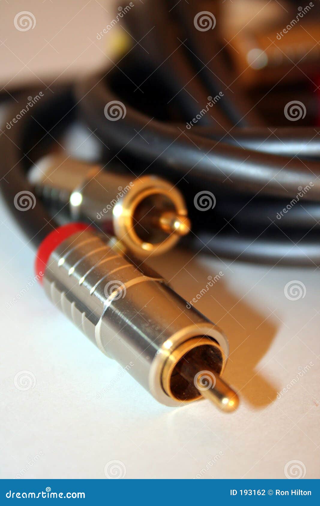 Plug stock photo. Image of male, wire, cable, connect, chrome - 193162