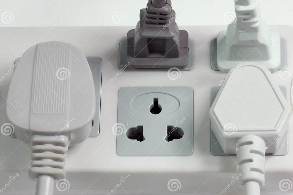 Plug stock image. Image of gray, meaning, location, electrical - 7197891