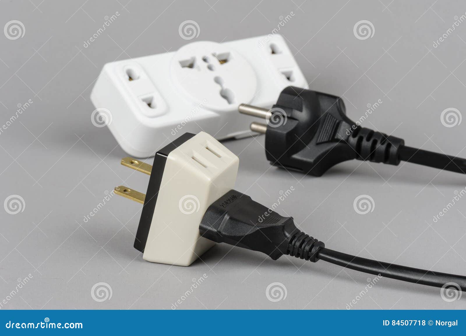 Plug adapter stock photo. Image of adapter, portable - 84507718