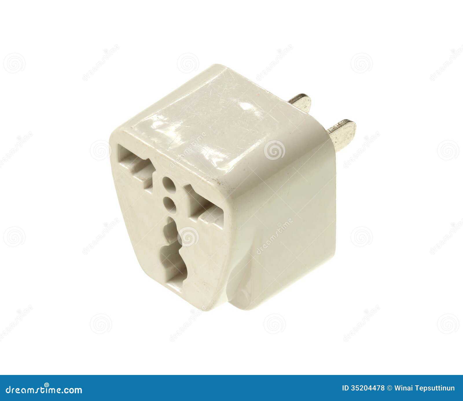 Plug Adapter Isolation Royalty-Free Stock Image | CartoonDealer.com ...
