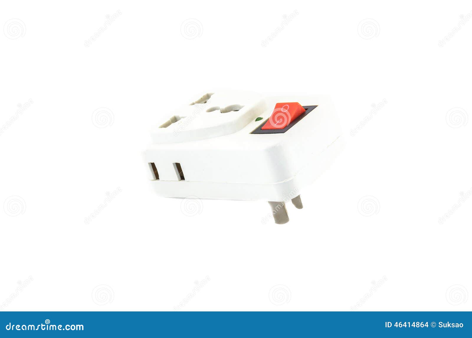 Plug adapter stock photo. Image of accessory, equipment - 46414864