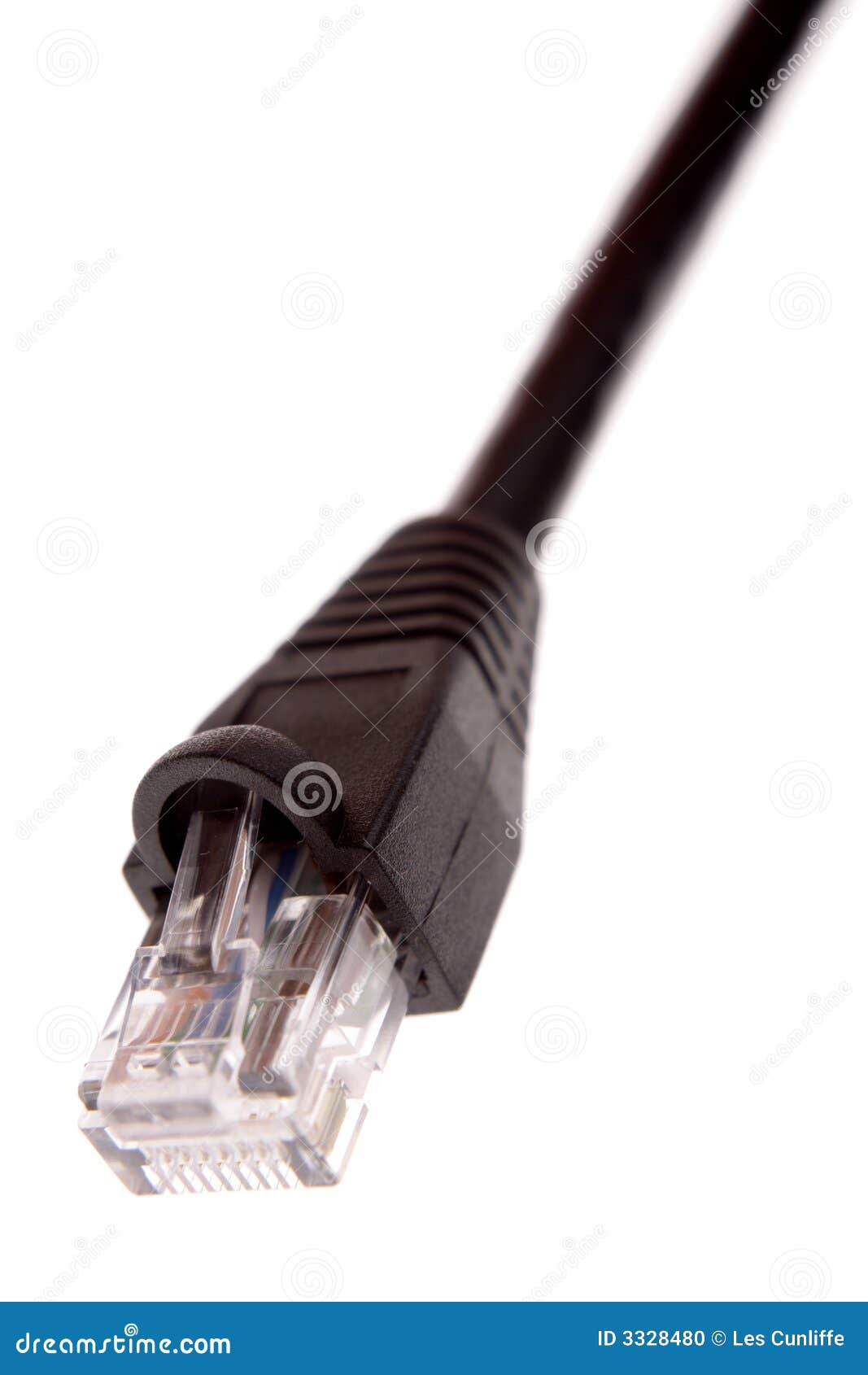Plug & cable stock photo. Image of connection, telecommunications - 3328480