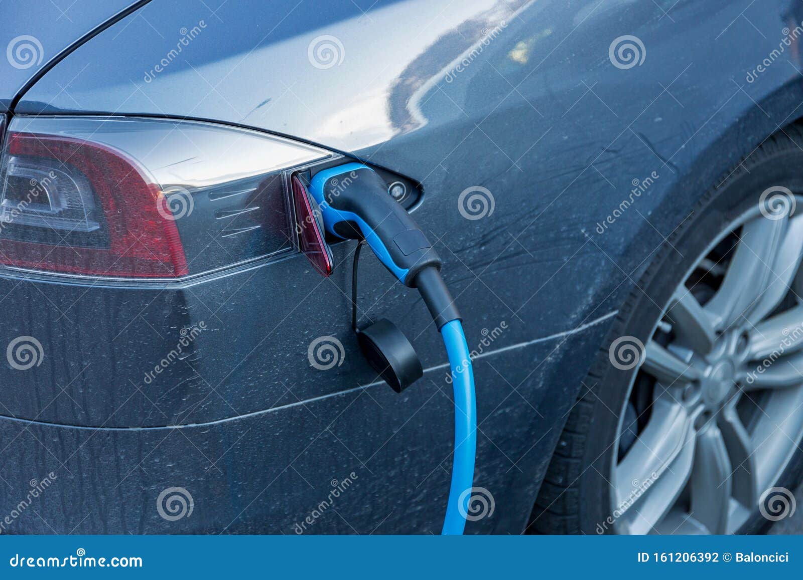 Plug in Car Charger stock photo. Image of europe, electric - 161206392