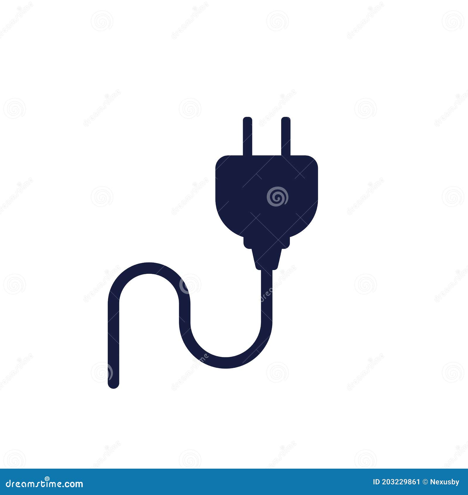 Plug for Chinese Socket, Vector Icon Stock Vector - Illustration of ...