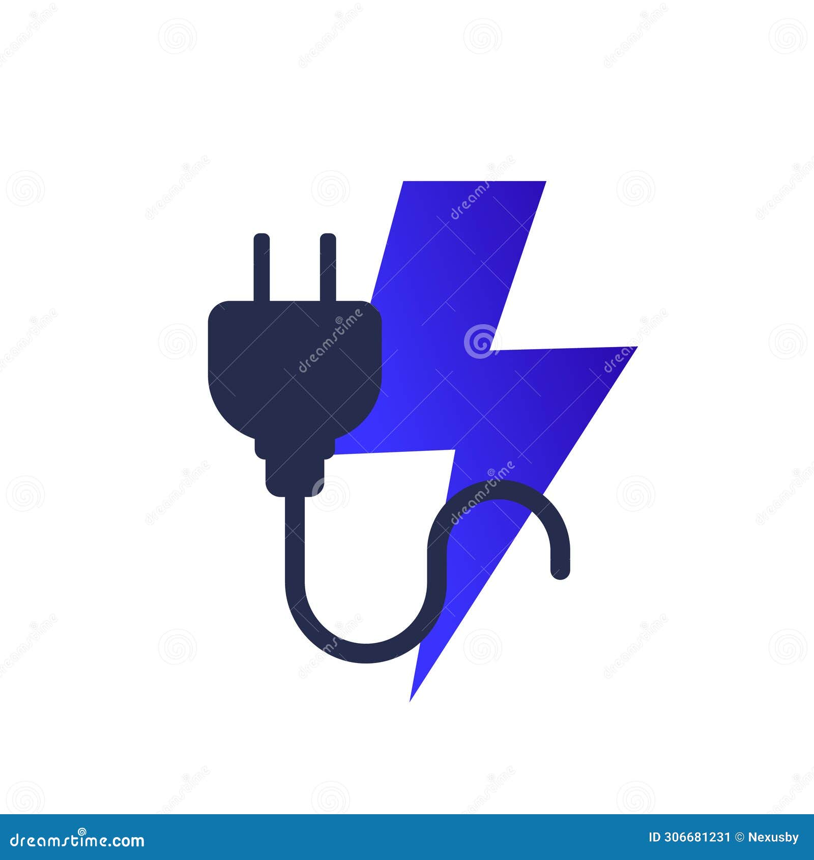 Plug for a Chinese Socket Vector Icon Stock Illustration - Illustration ...