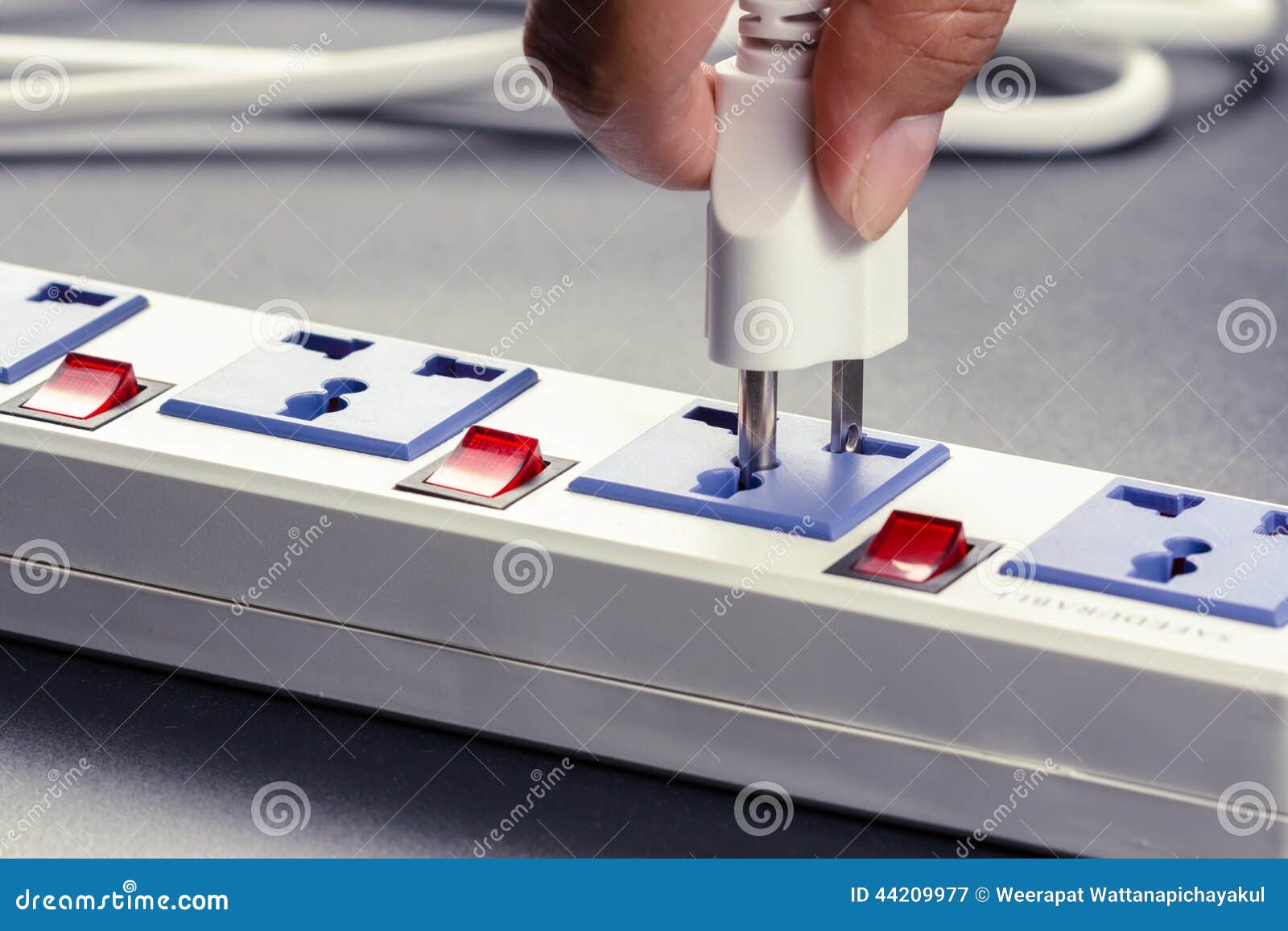 Plug in stock image. Image of electric, saving, appliance - 44209977