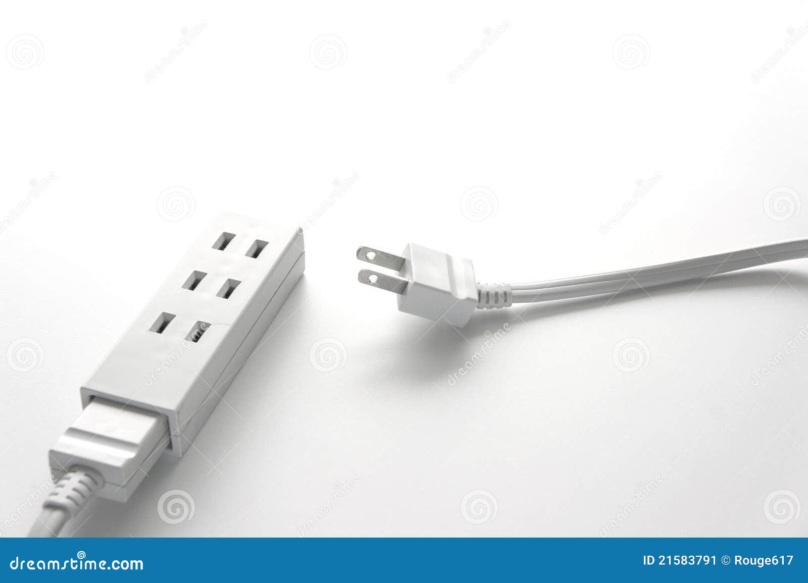 Plug connecting cable stock image. Image of extension - 21583791