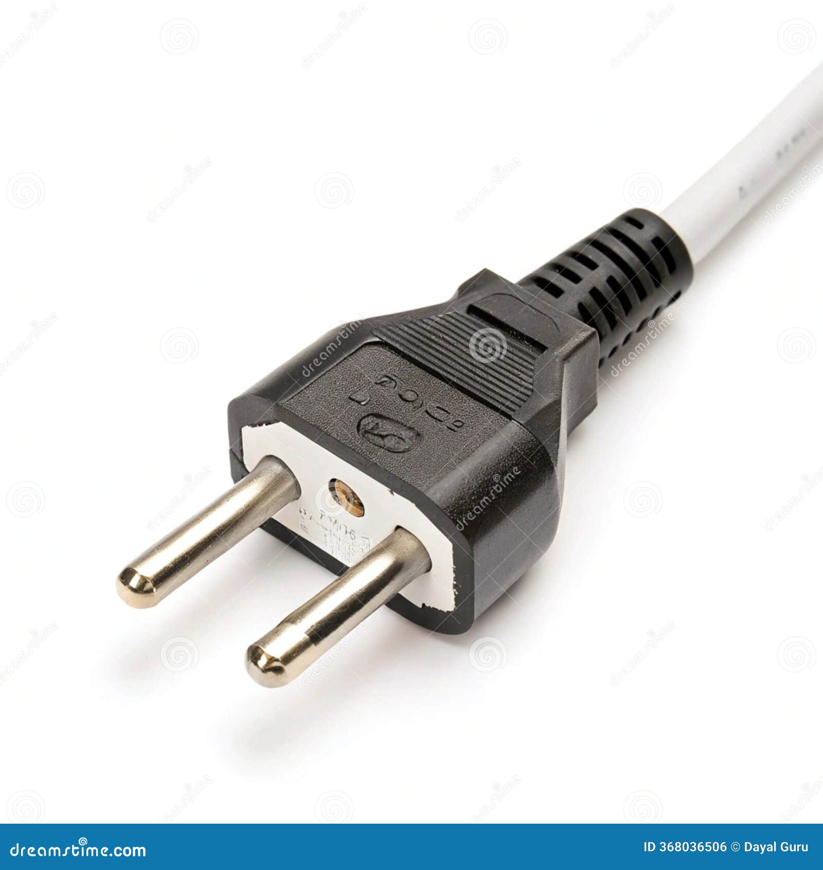 Plug Connector Isolated On White Background Royalty-Free Stock Image ...