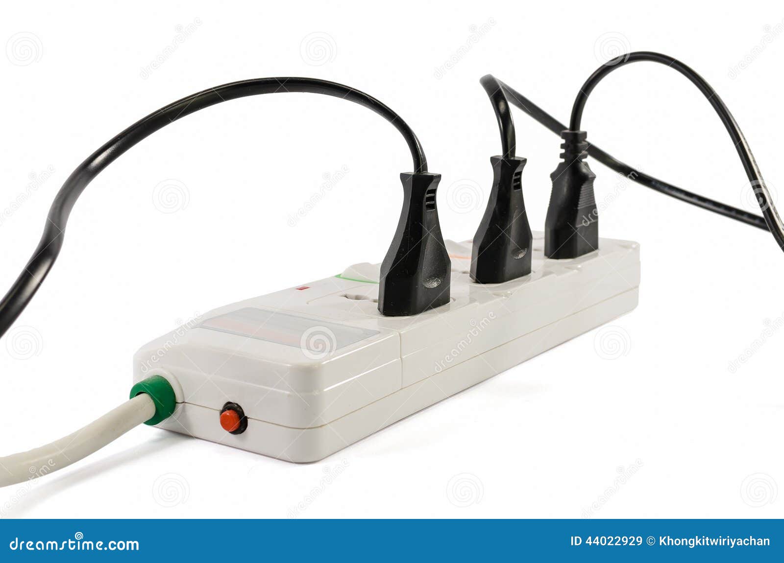 Plug Electrical Power Strip Stock Image - Image of circuit, electrical ...
