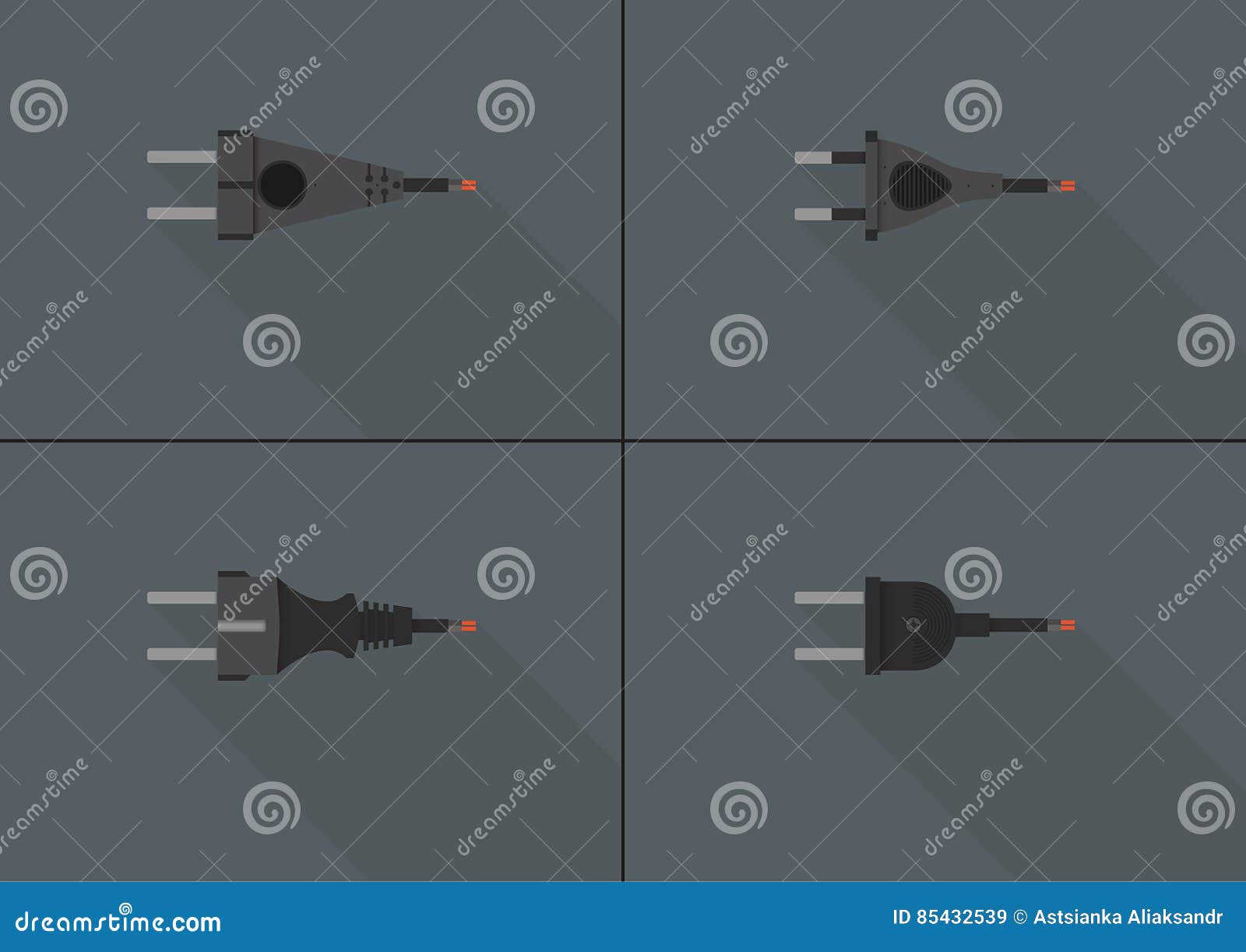 Plug household appliances stock vector. Illustration of technology ...