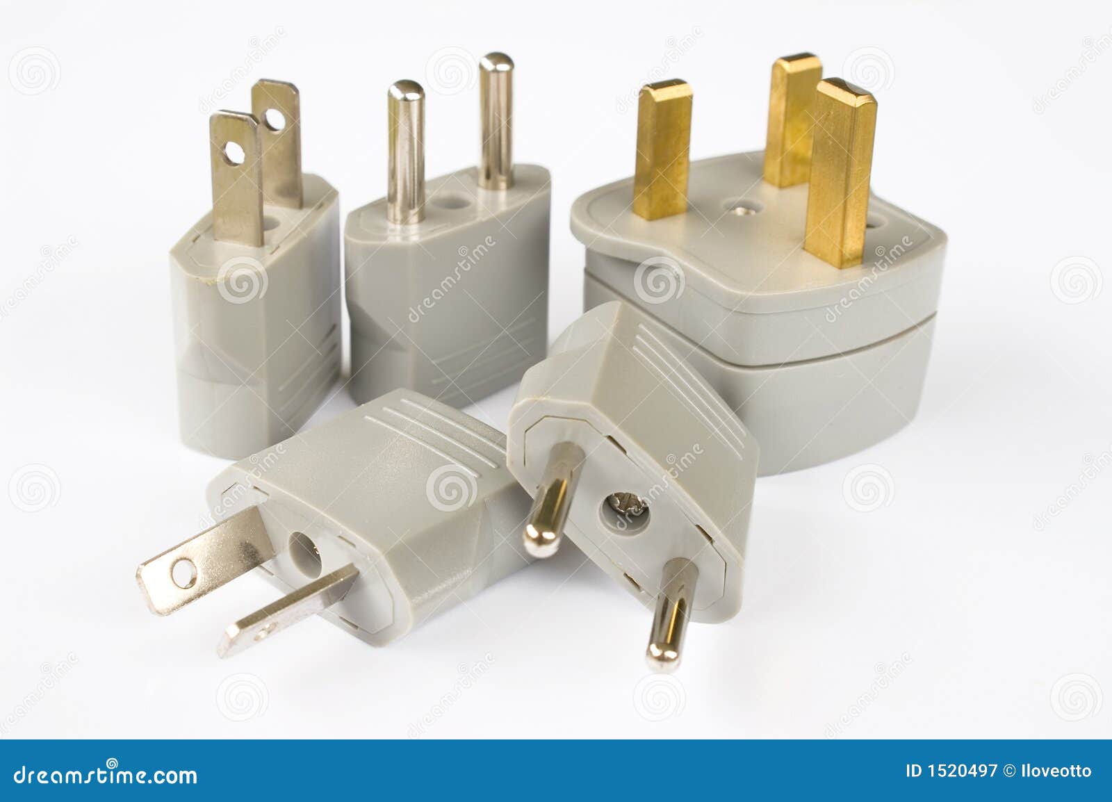 Plug isolated stock image. Image of adapter, current, connect - 1520497