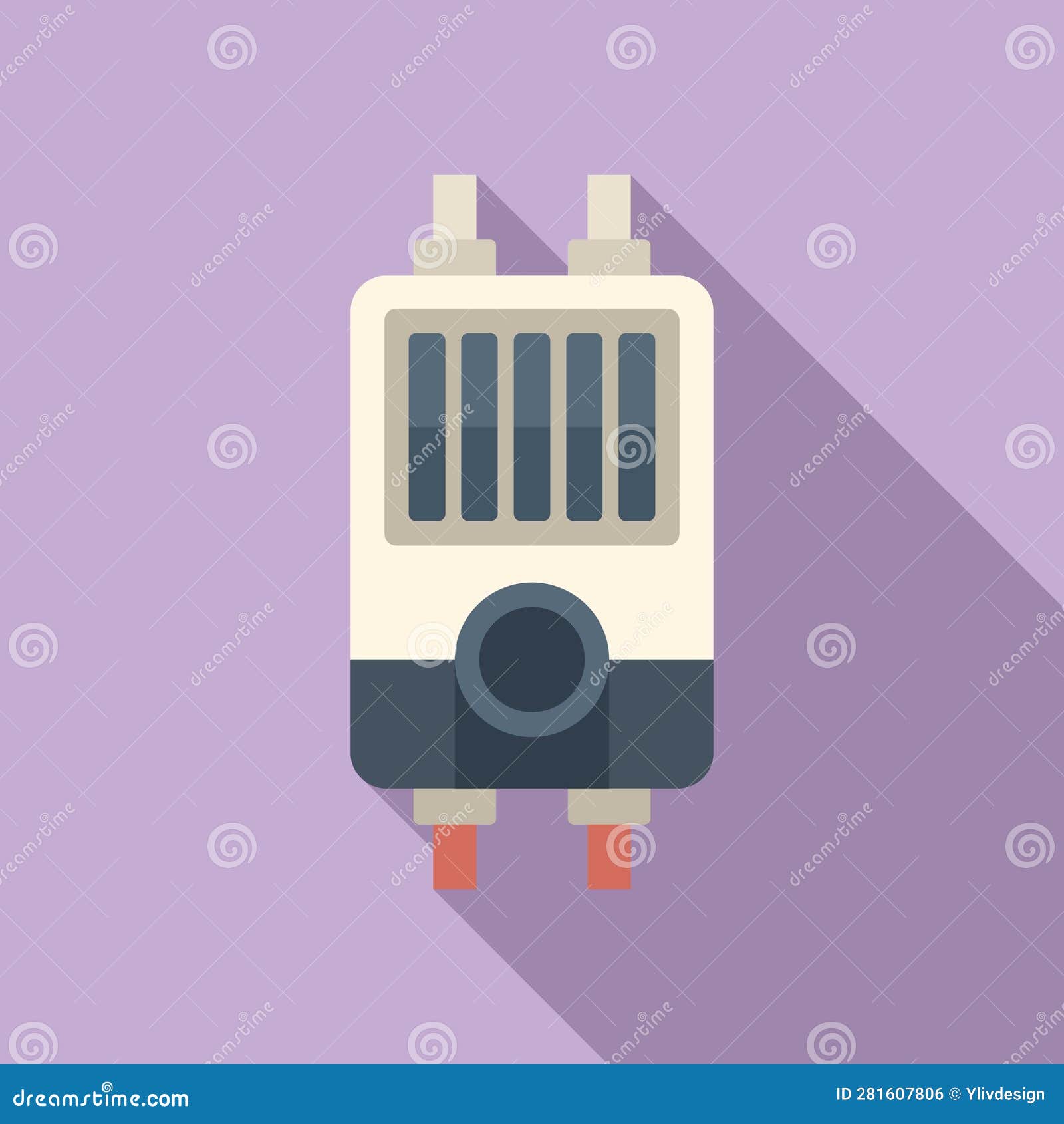 Electric Junction Box Icon. Junction Box Sign. Instrument Junction Box ...