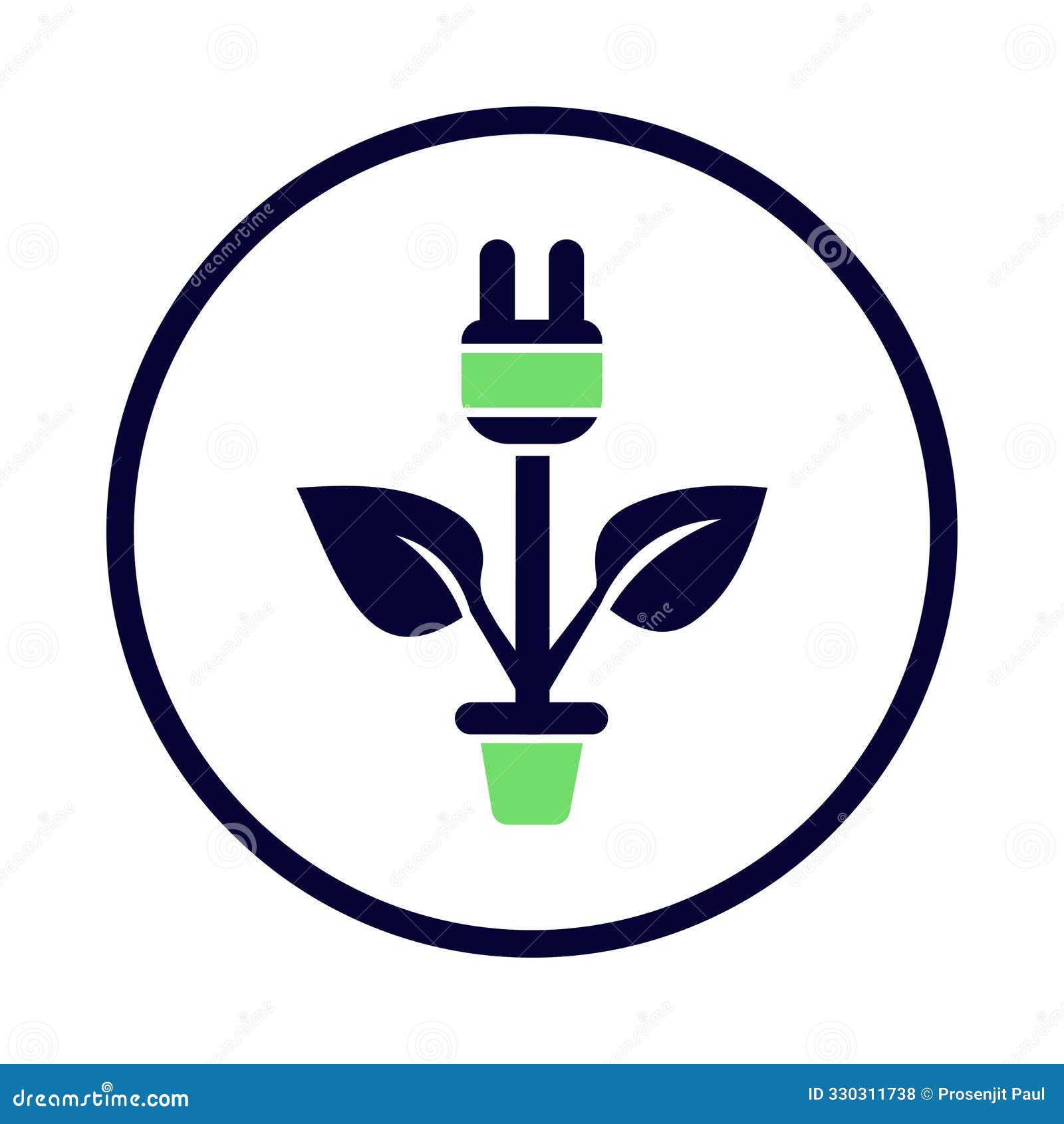 Plug, Leaf, Plant, Tree, Eco Plug, Plug with Leaf Icon Stock Vector ...