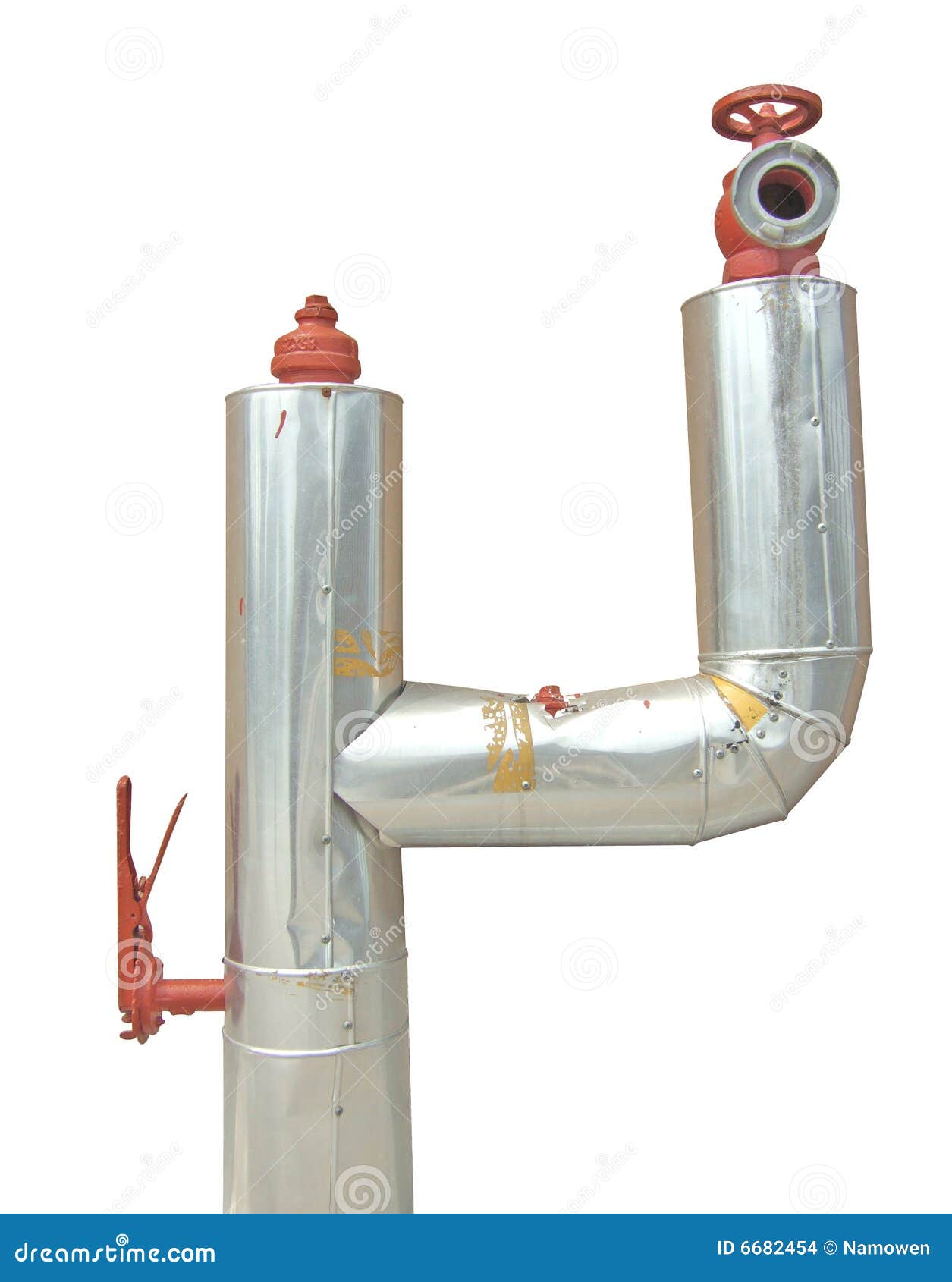 Plug and pipes stock photo. Image of junction, connection - 6682454