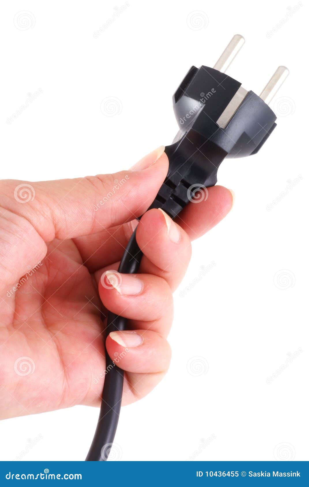 Plug it in please. stock image. Image of black, europe - 10436455