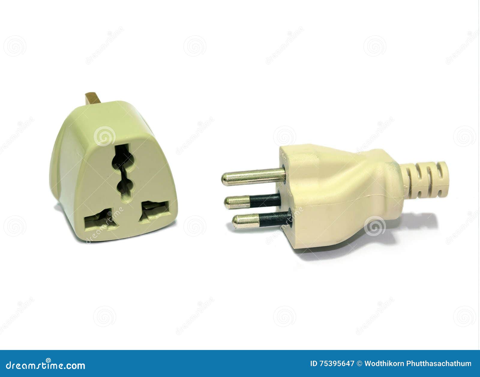 Plug socket stock image. Image of closeup, electric, technology - 75395647