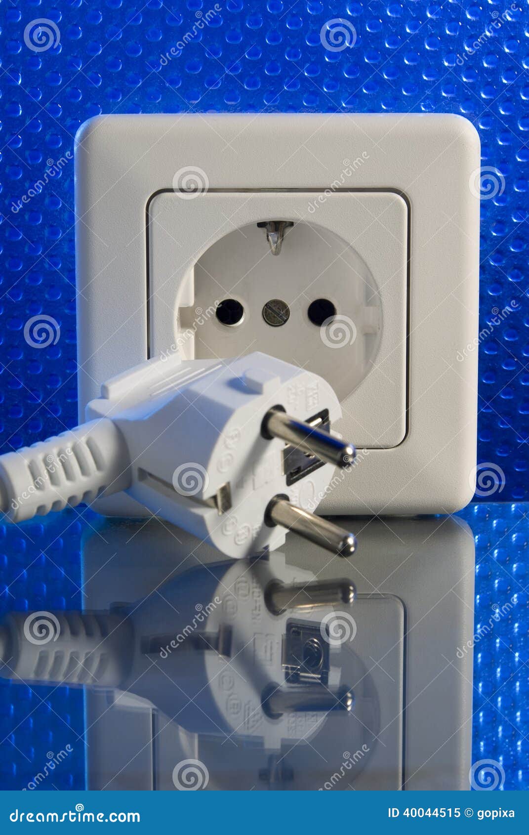 Plug and socket stock image. Image of current, power - 40044515