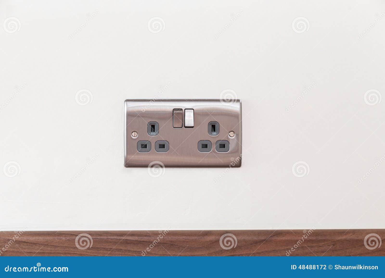 Plug socket stock photo. Image of electrical, white, closeup - 48488172