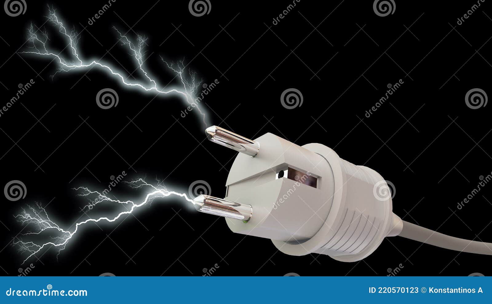 Plug Socket Electric Power Electricity Energy Isolated for Background ...