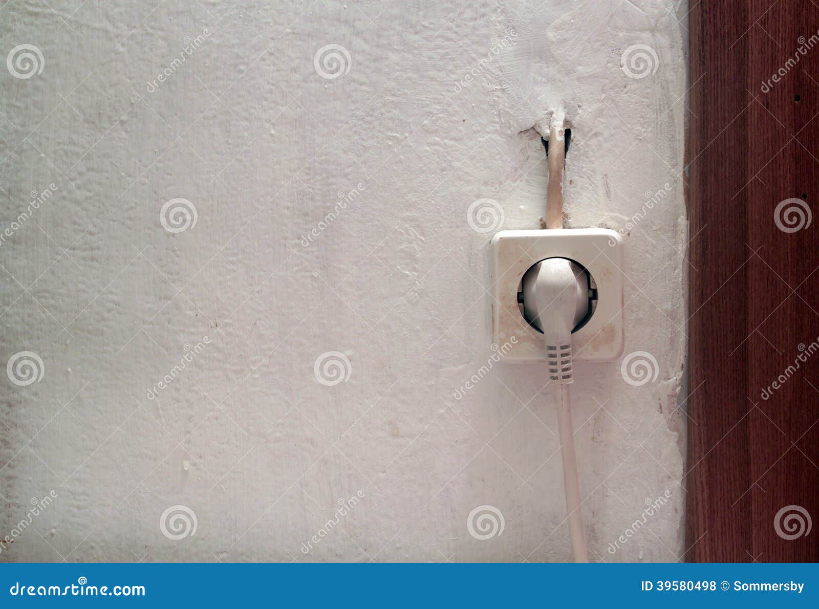 Socket Faceplate Without Frame. Two Ready-made Sockets And One Hole For ...