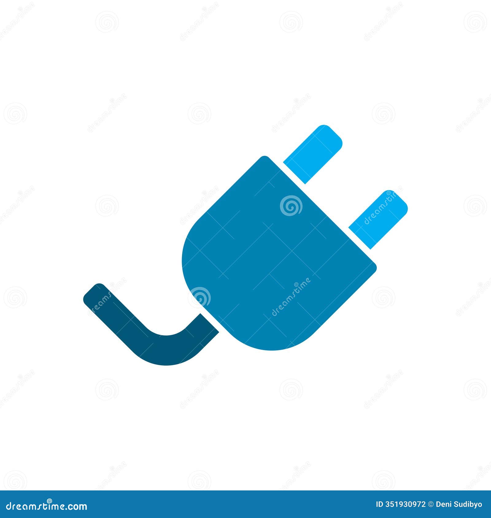 Plug Socket Icon Vector Design Element Templates Simple Stock Vector ...