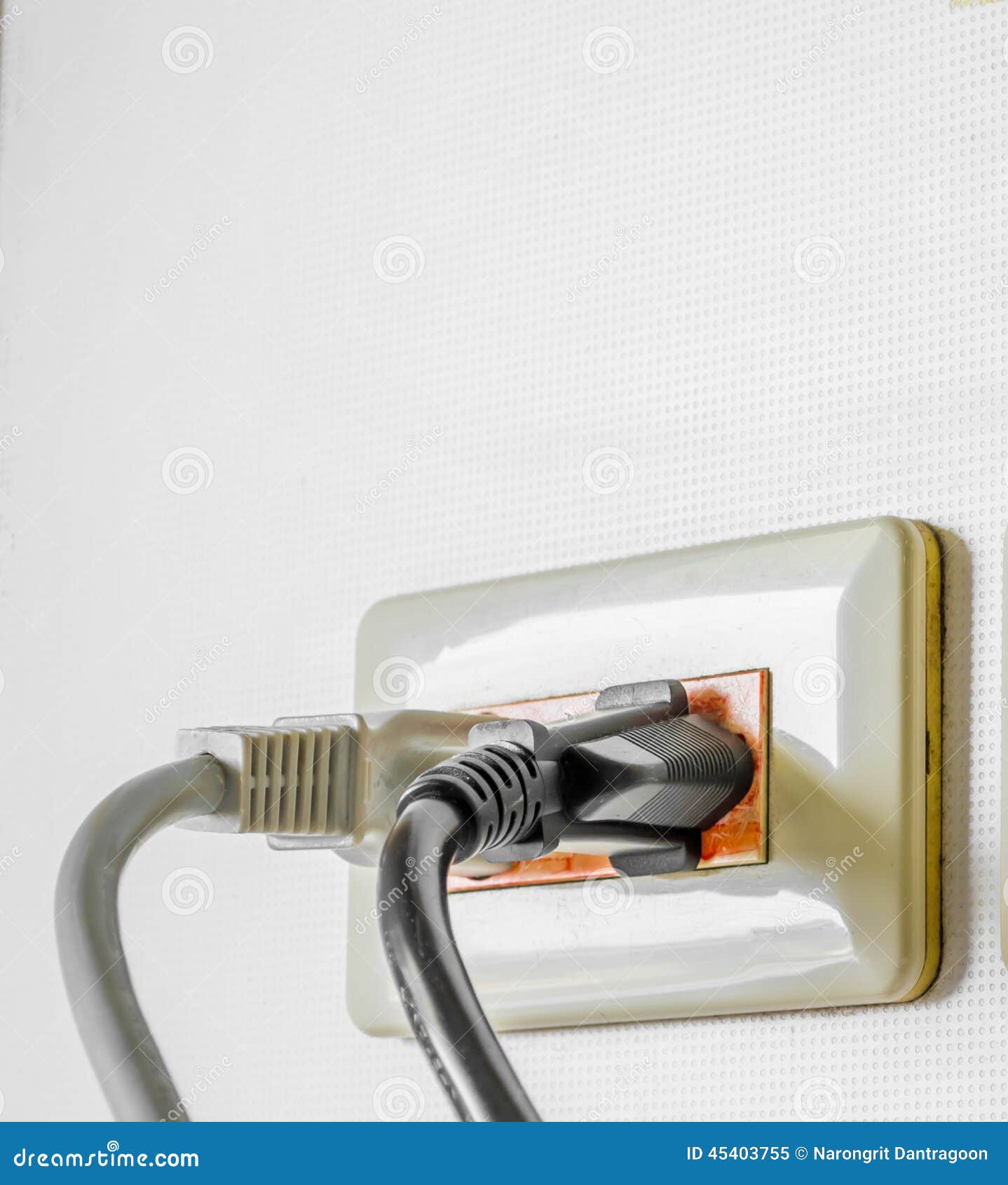Plug in socket stock image. Image of home, electricity - 45403755