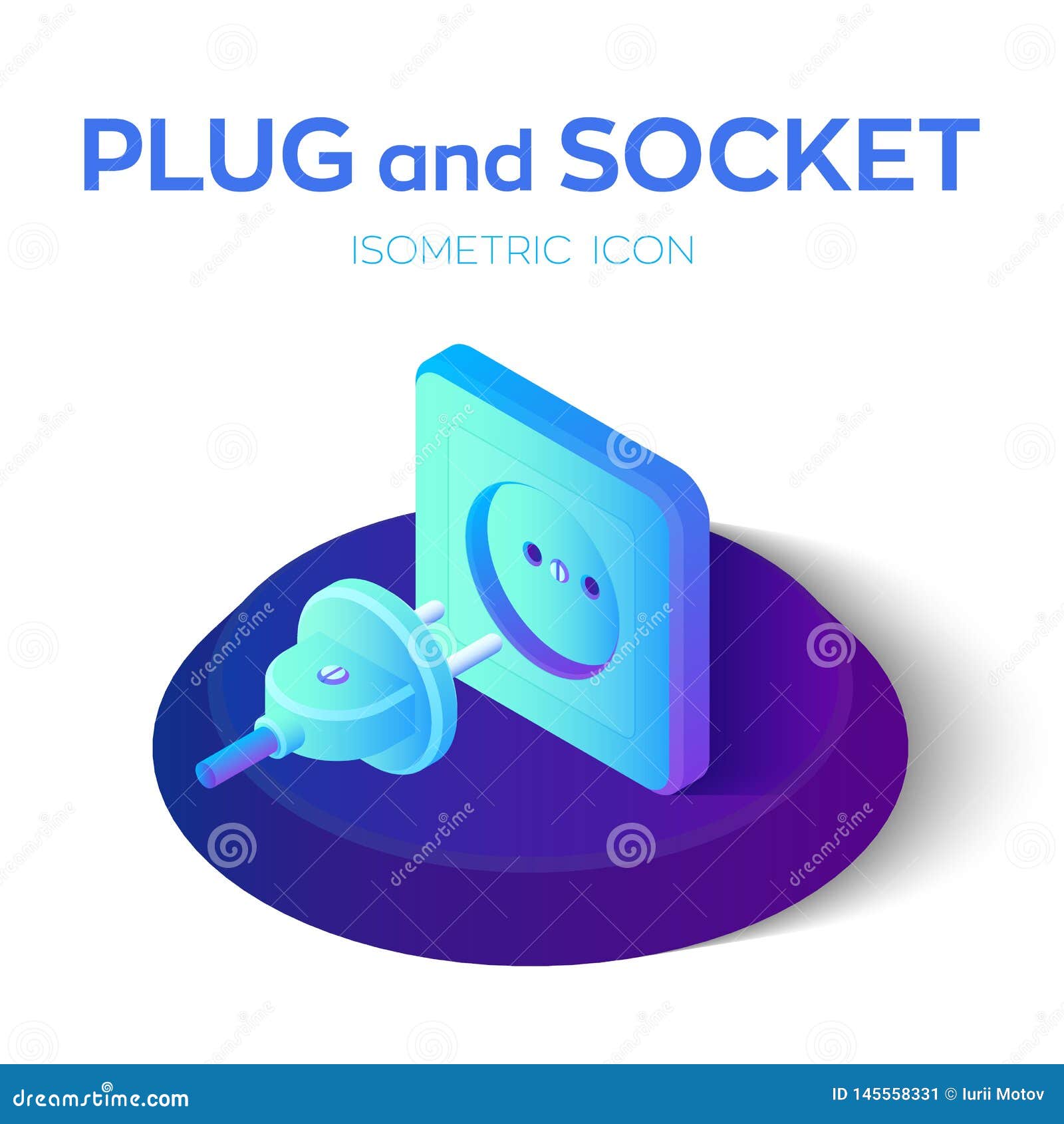 Ready To Connect Business Men Inserting Electrical Plug In Socket Huge ...