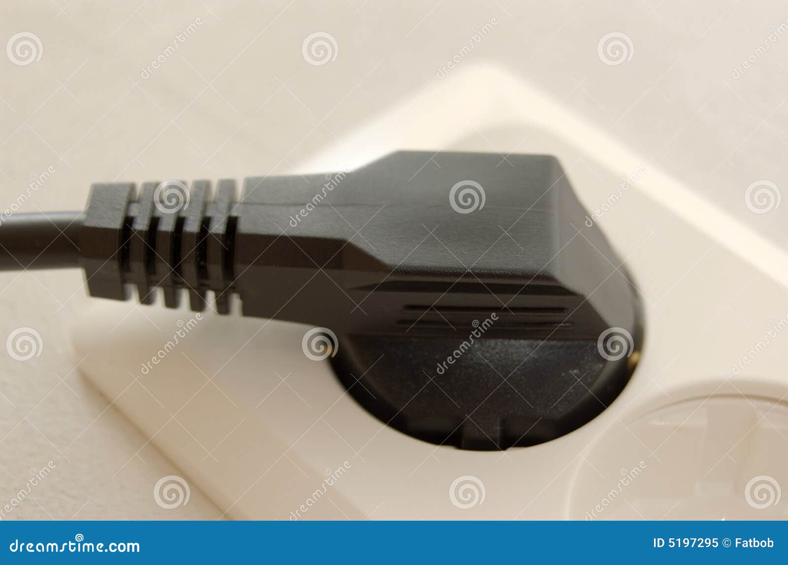 Plug and sockets stock image. Image of cable, consumer - 5197295