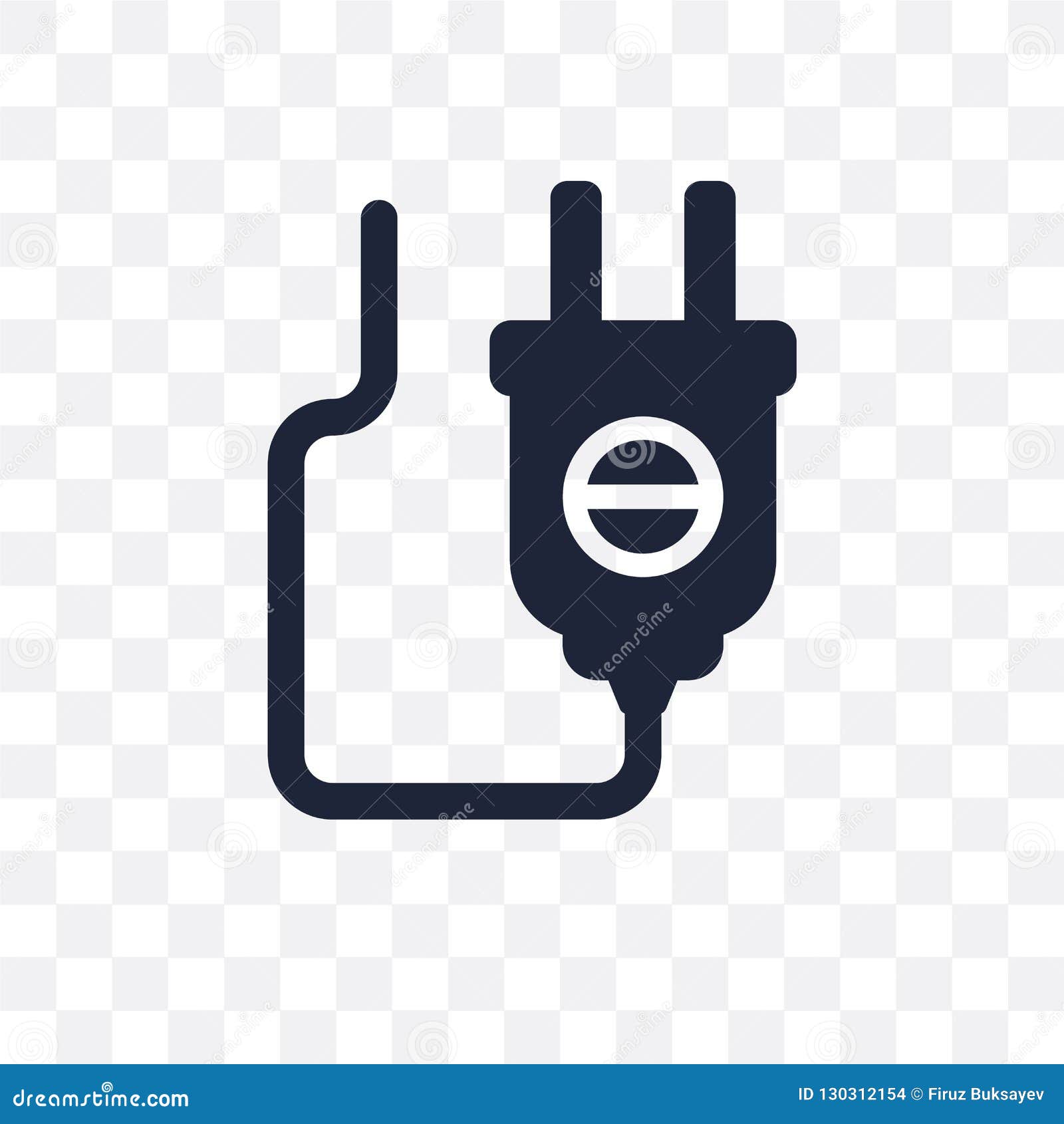 Plug Transparent Icon. Plug Symbol Design from Electronic Device Stock ...