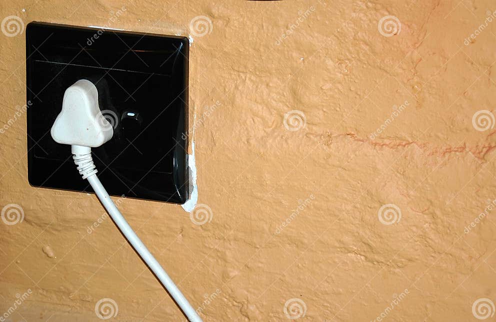Plug in wall stock image. Image of life, give, abstract - 1857149
