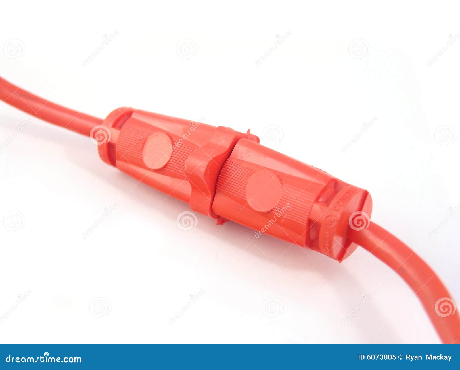 Plugged-in stock image. Image of closeup, orange, plugged - 6073005
