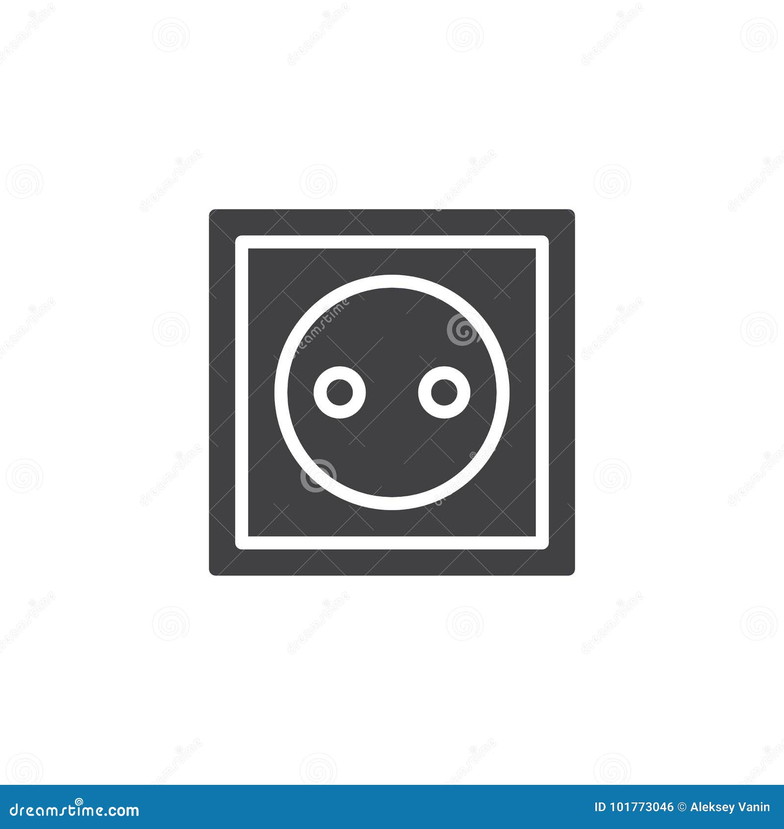 Plugging icon vector stock vector. Illustration of energy - 101773046