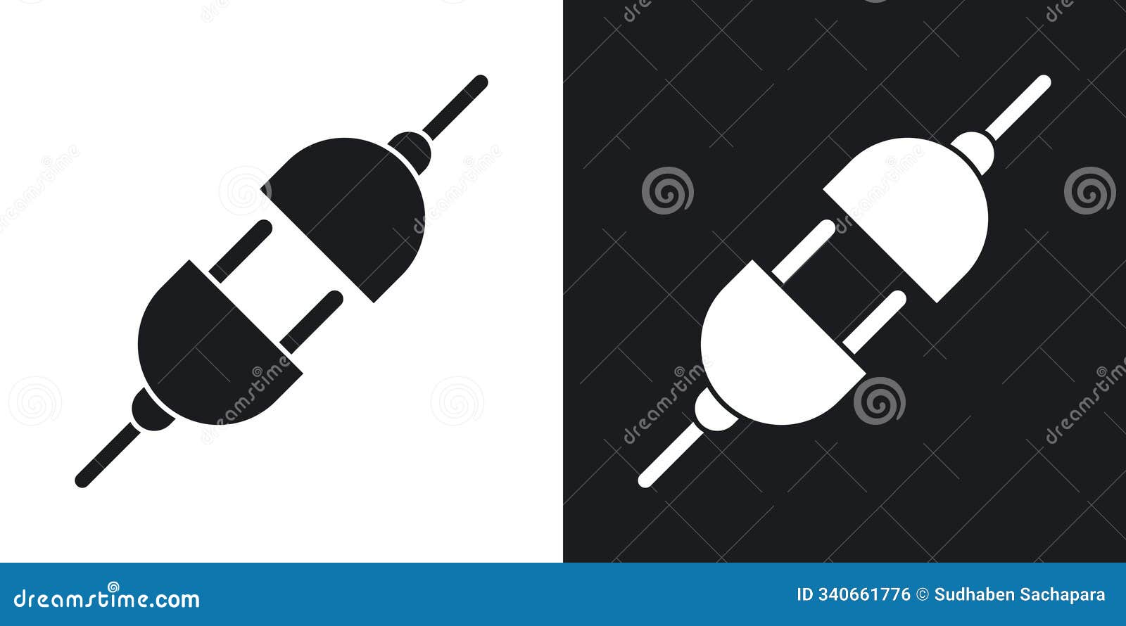 Plugin vecor icon set stock illustration. Illustration of development ...