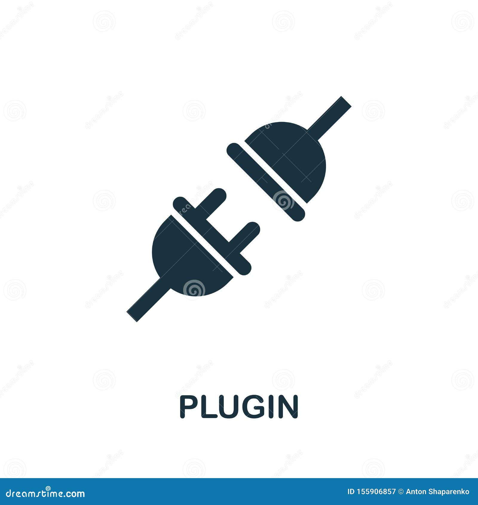 Plugin Vector Icon Symbol. Creative Sign from Seo and Development Icons ...