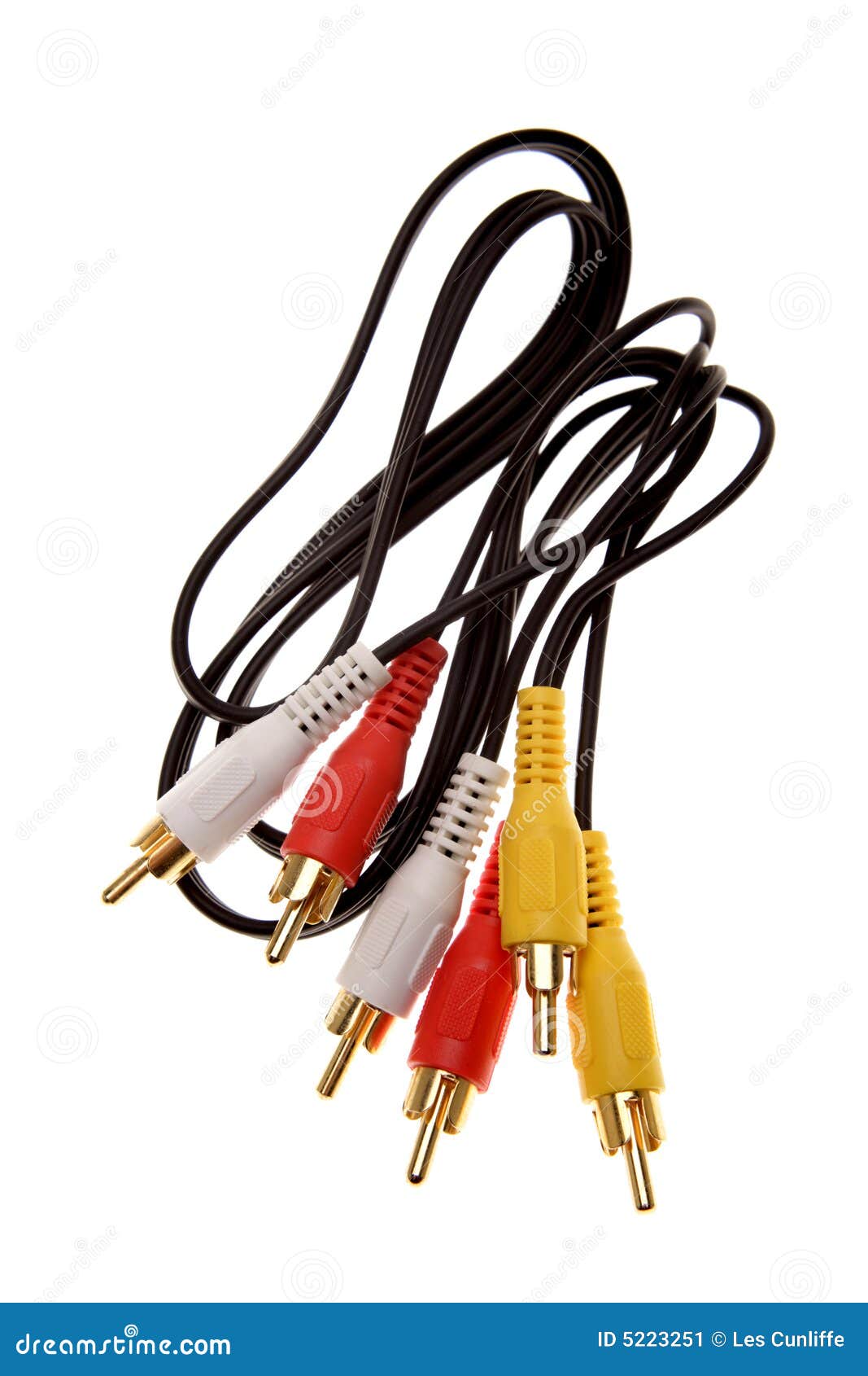 Plugs and cable stock image. Image of connections, technology - 5223251