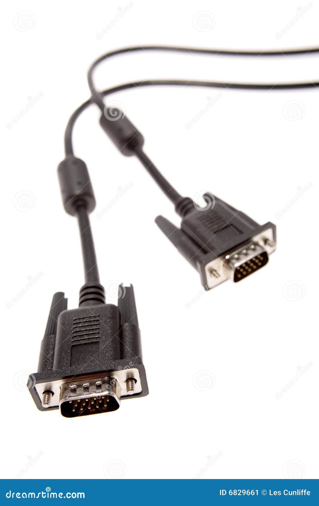 Plugs and cables stock image. Image of connectors, plugs - 6829661
