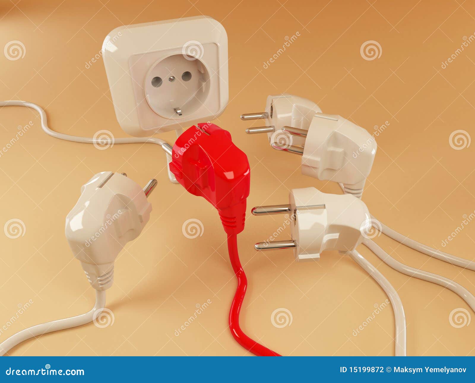 Plugs and Socket stock photo. Image of line, close, alternative - 15199872