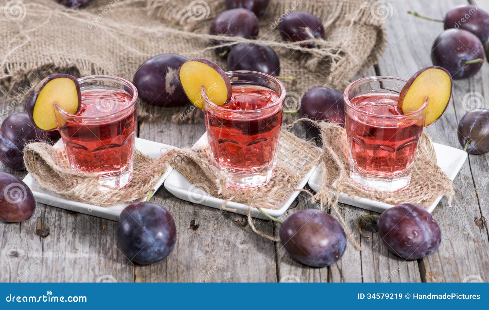 Plum Liqueur stock image. Image of wooden, portion, wine - 34579219