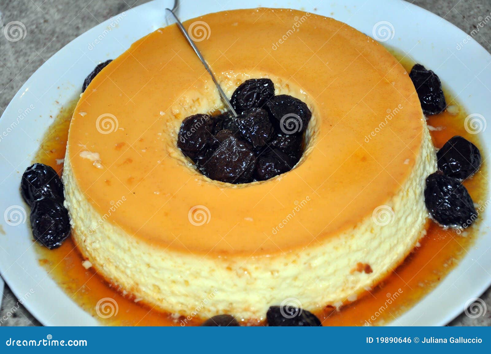 Plum Pudding stock photo. Image of fruit, pudding, saucy - 19890646