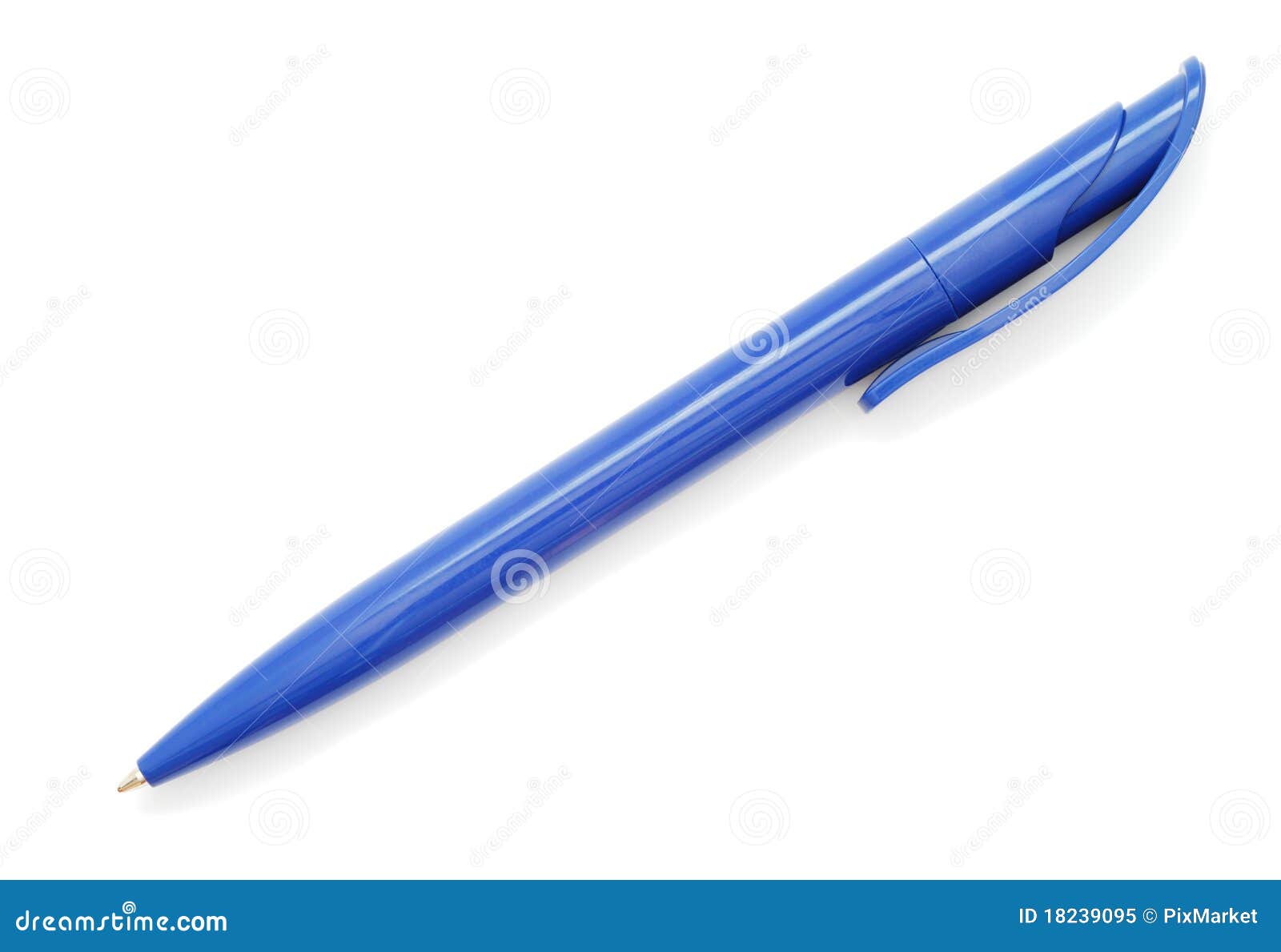 Pluma Azul Foto de archivo libre de regalías - Imagen: 18239095